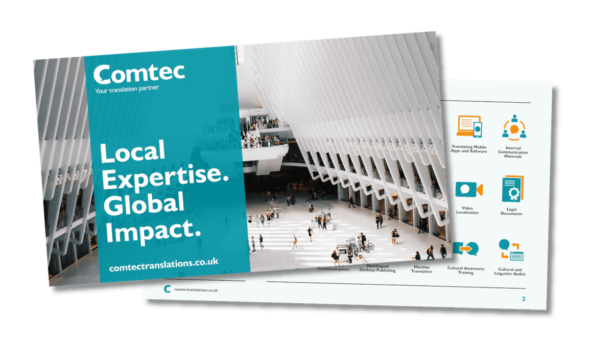 Comtec Brochure - Comtec Translations